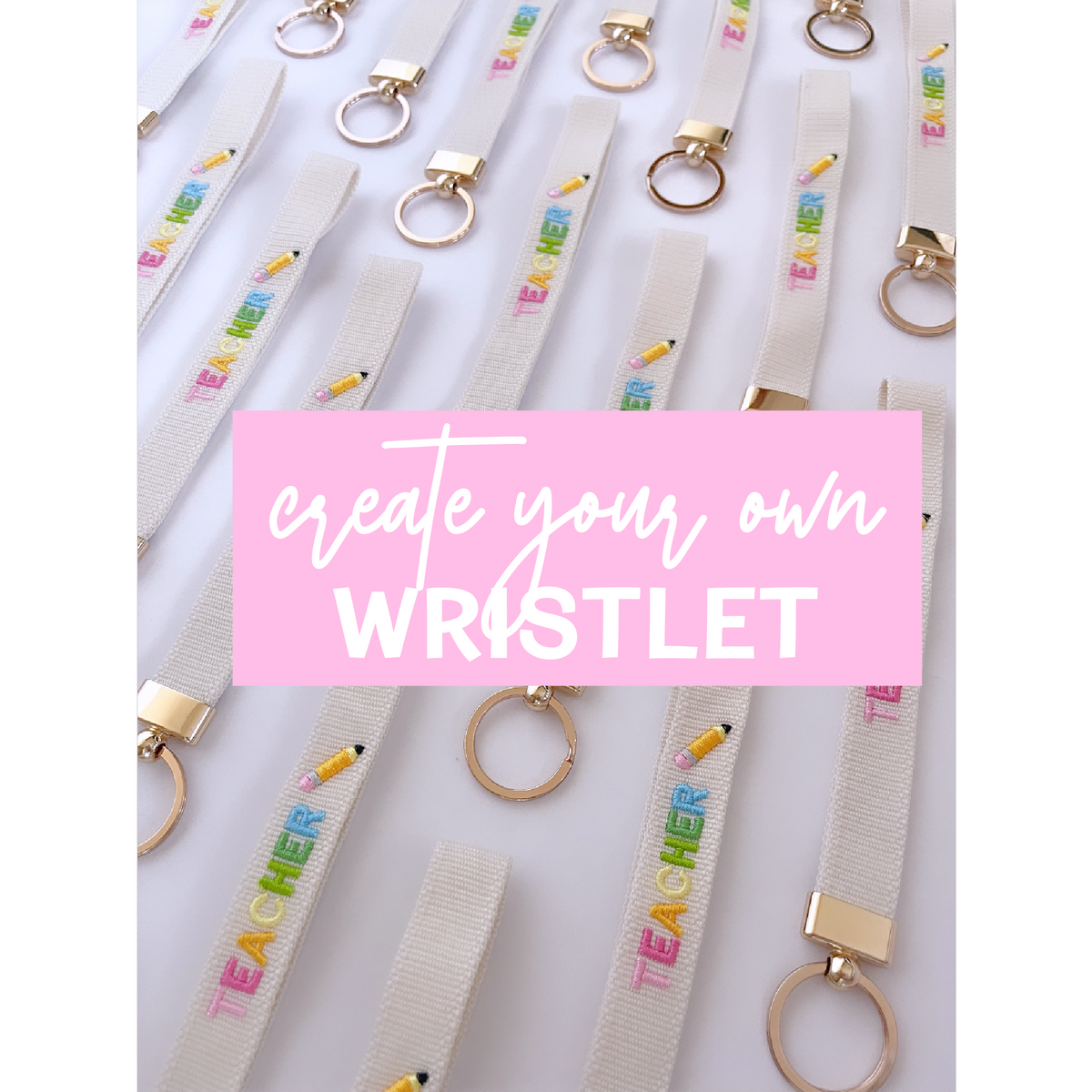 CUSTOM Embroidered Wristlets – AshleighDesignCo