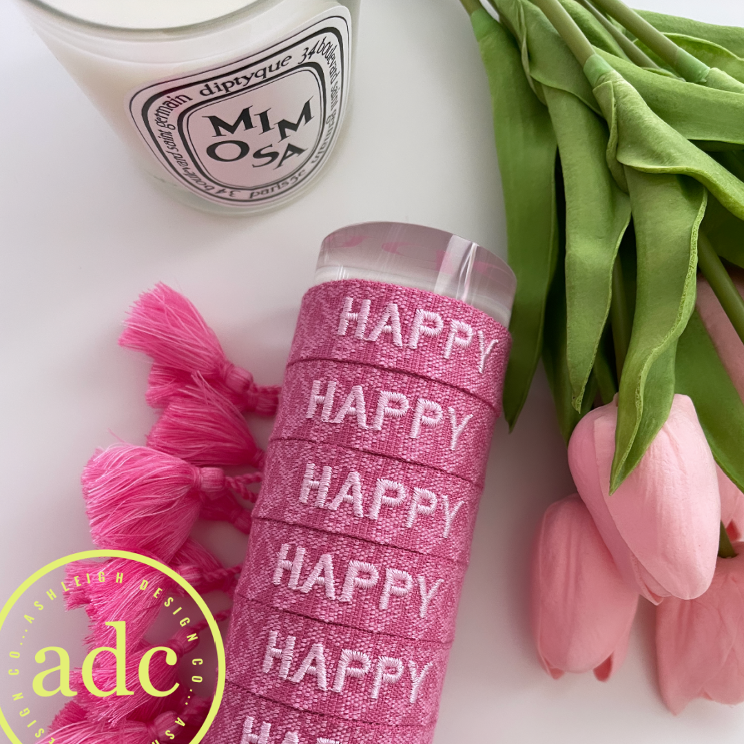 HAPPY Bracelet – AshleighDesignCo