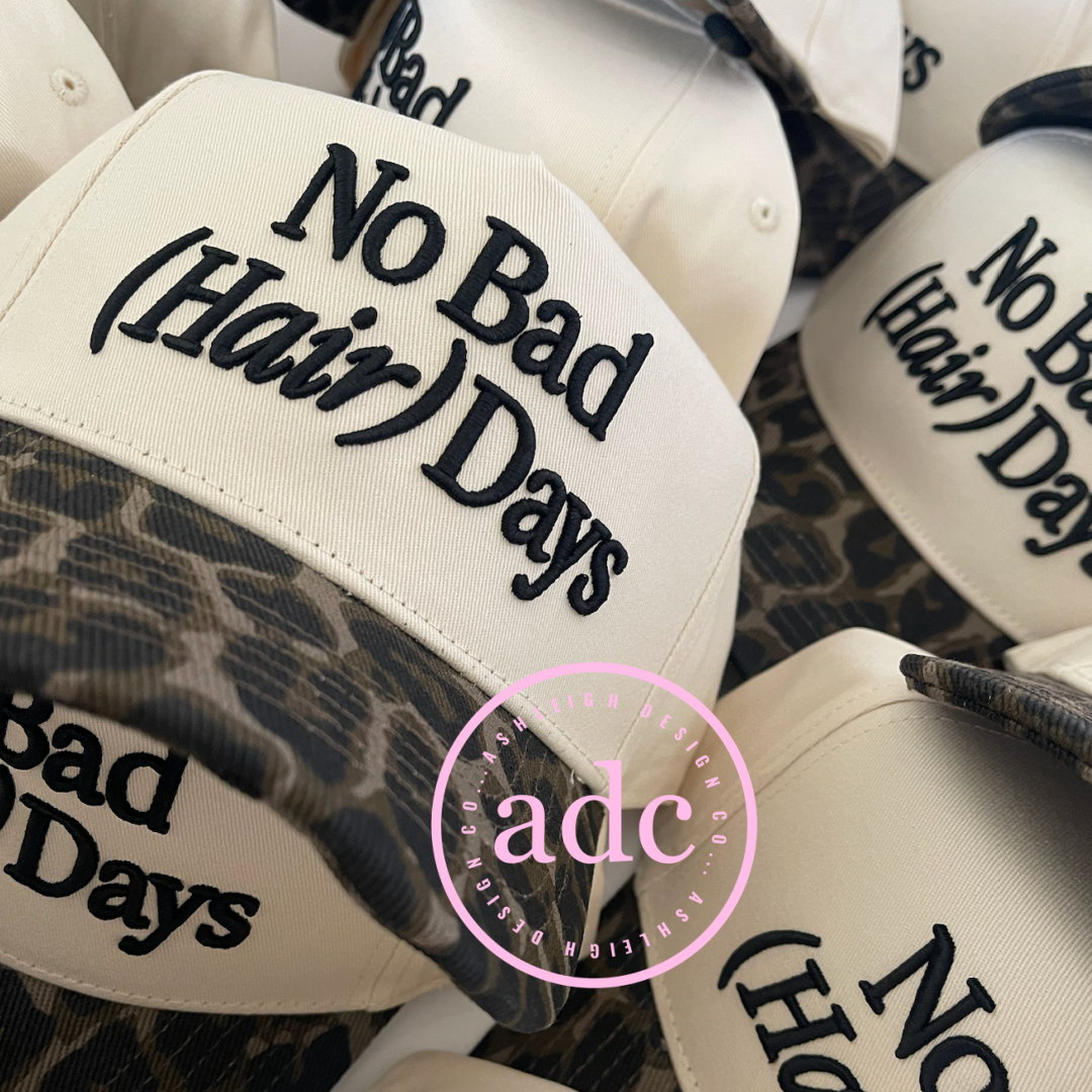 No Bad (Hair) Days Hat – AshleighDesignCo