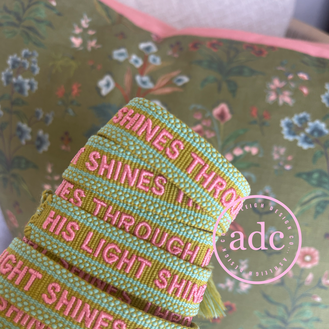 HIS LIGHT SHINES THROUGH ME Bracelet *ADC Exclusive* – AshleighDesignCo