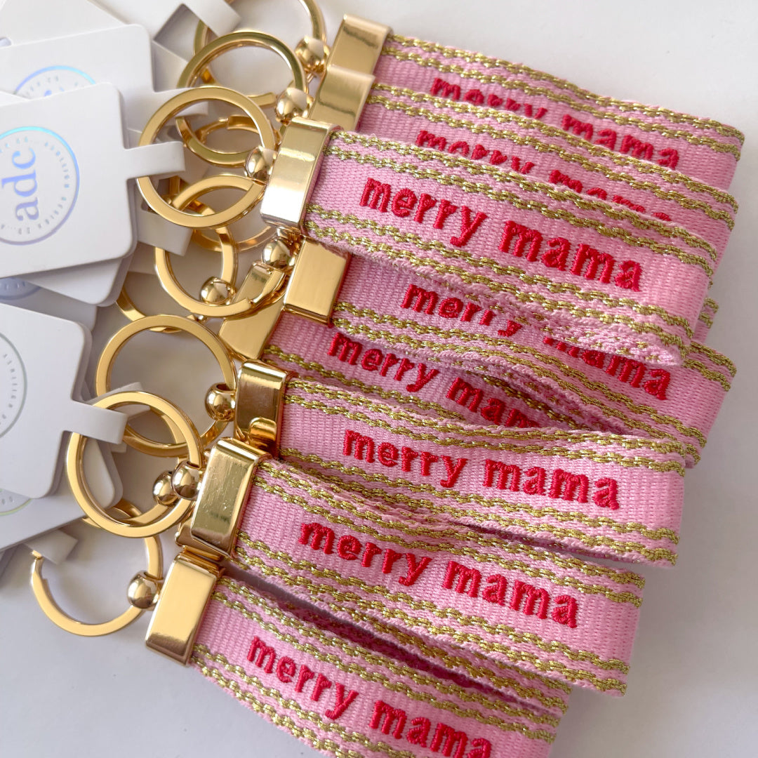 MERRY MAMA Keychain - *ADC Exclusive* – AshleighDesignCo