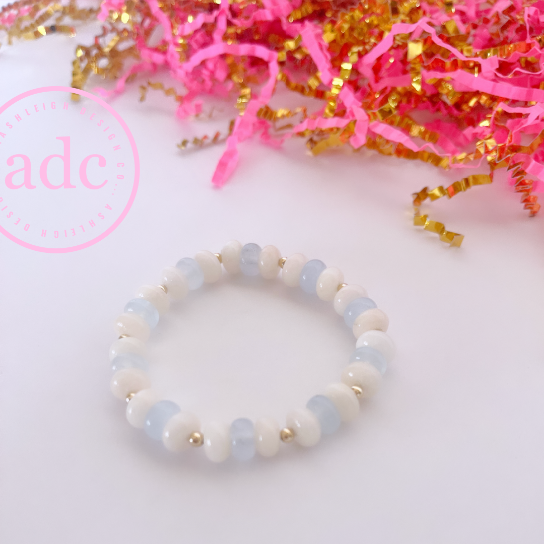 PALM POOL GEMSTONE Bracelet – AshleighDesignCo