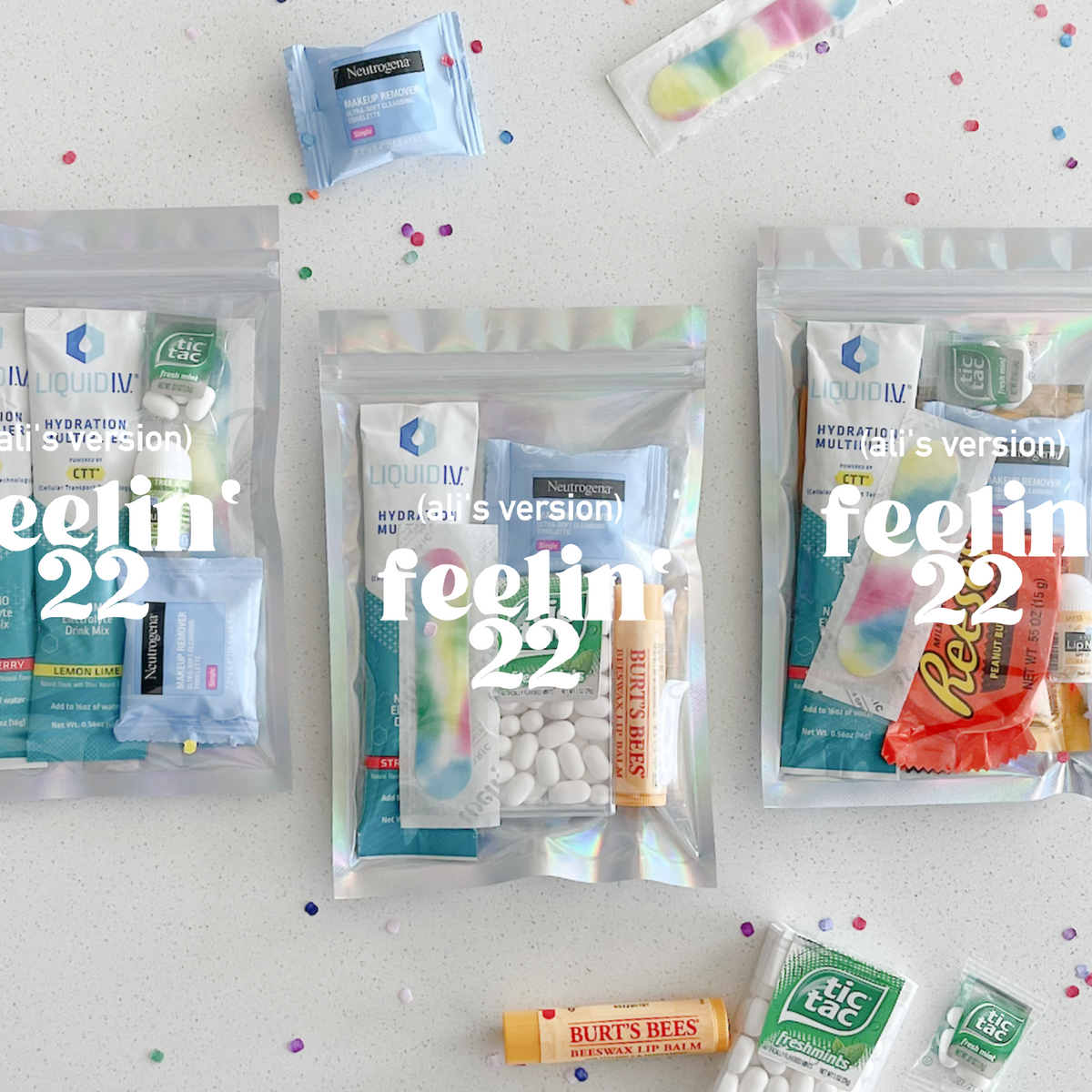 Feelin' 22 Hangover Kit – AshleighDesignCo