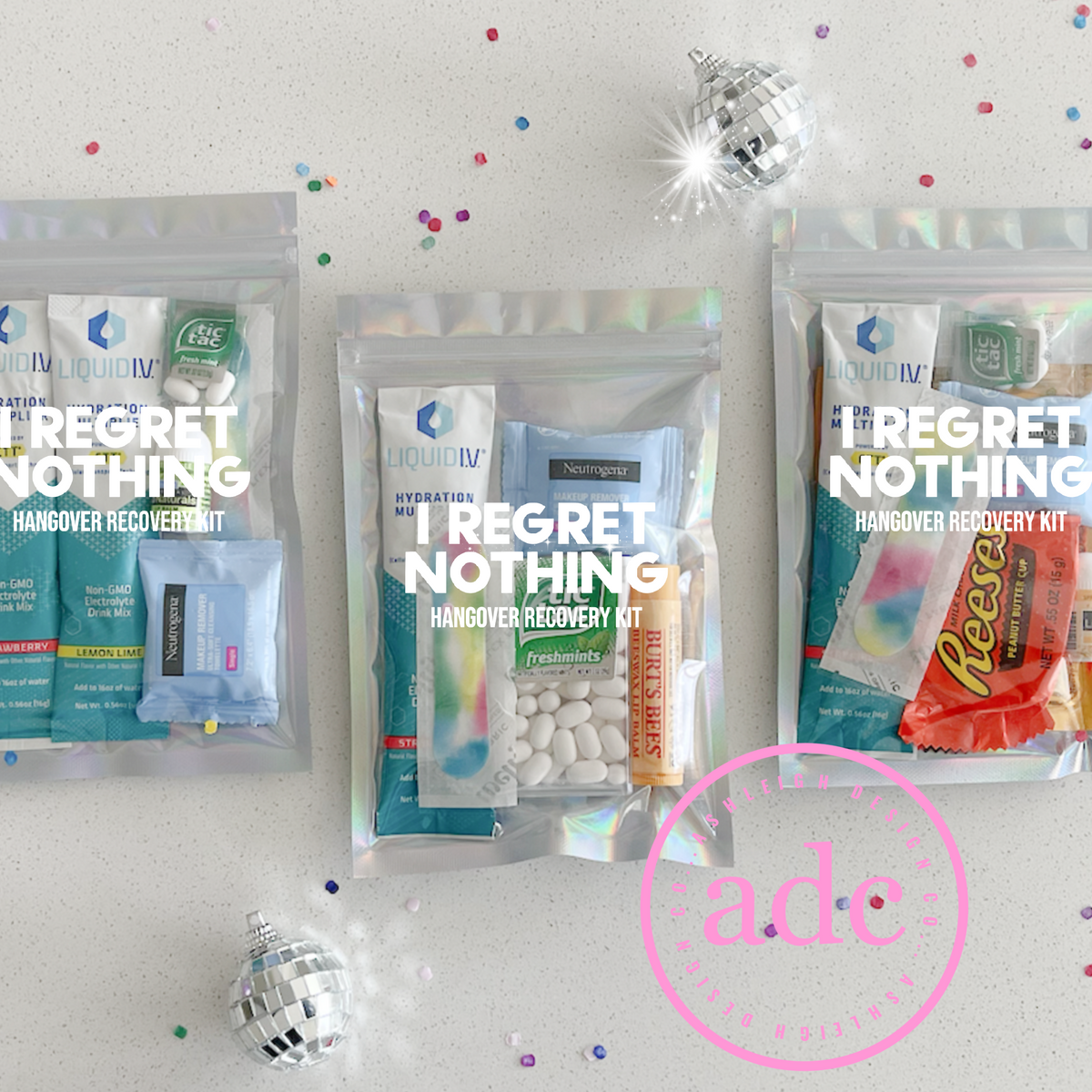 I Regret Nothing Recovery Kit – AshleighDesignCo