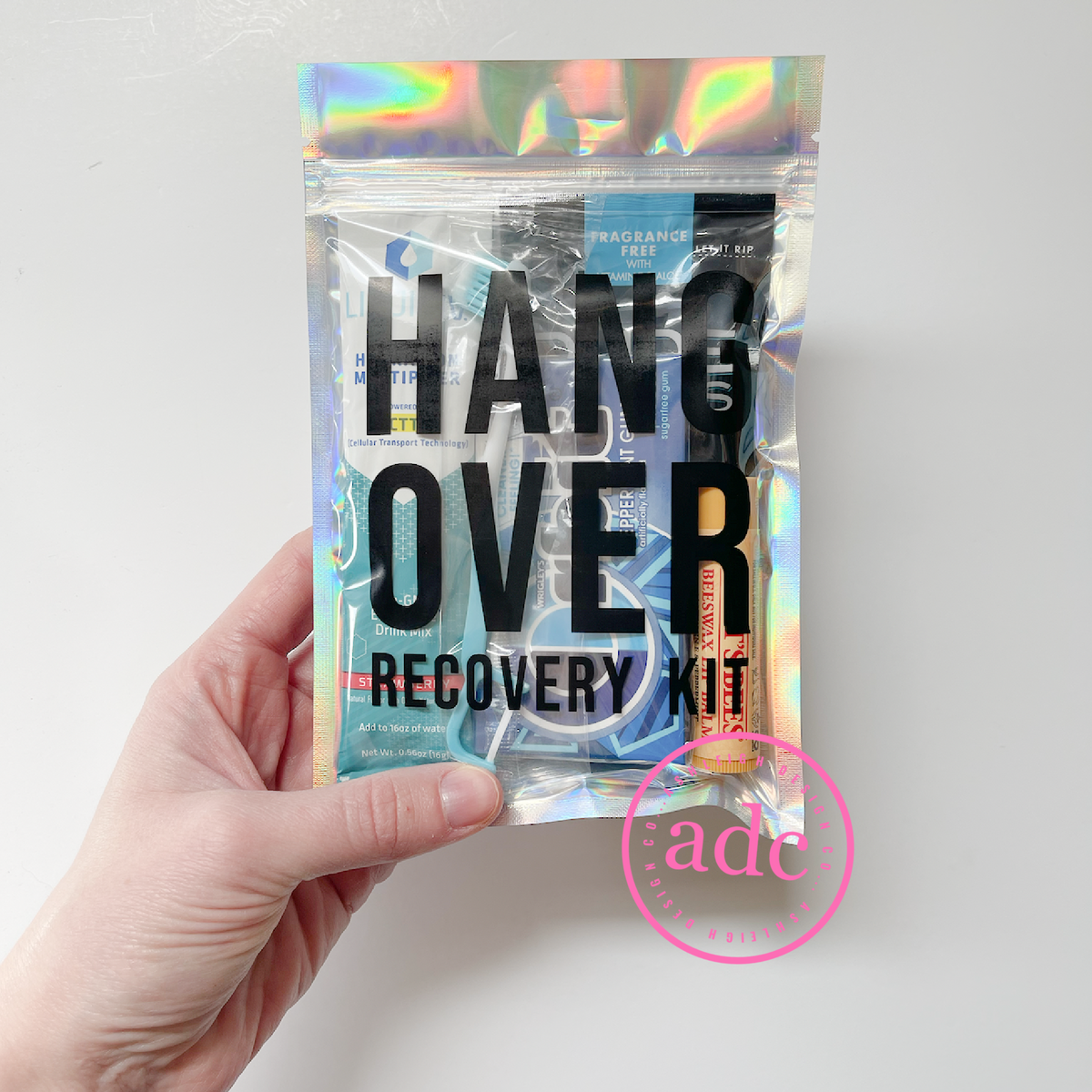 Dude Hangover Recovery Kit (Black) – AshleighDesignCo