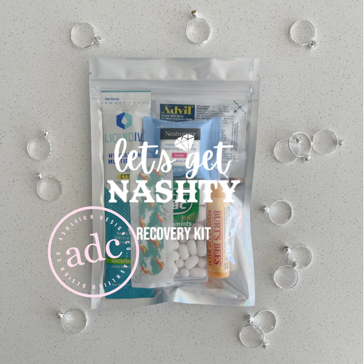 Let's Get Nashty Hangover Kit – AshleighDesignCo
